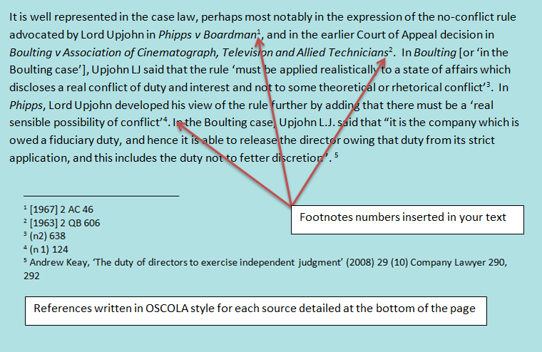 Annotated Bibliography Oscola – Telegraph