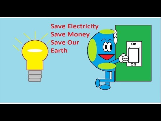 Save Electricity Pictures For Kids